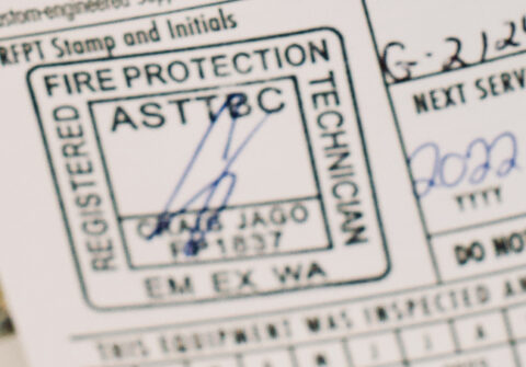 How to Read Fire Extinguisher Tags | EFAS Safety